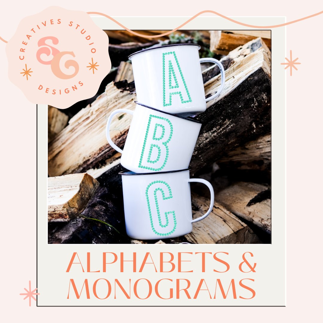 Alphabets & Monograms – Soul & Grace Designs