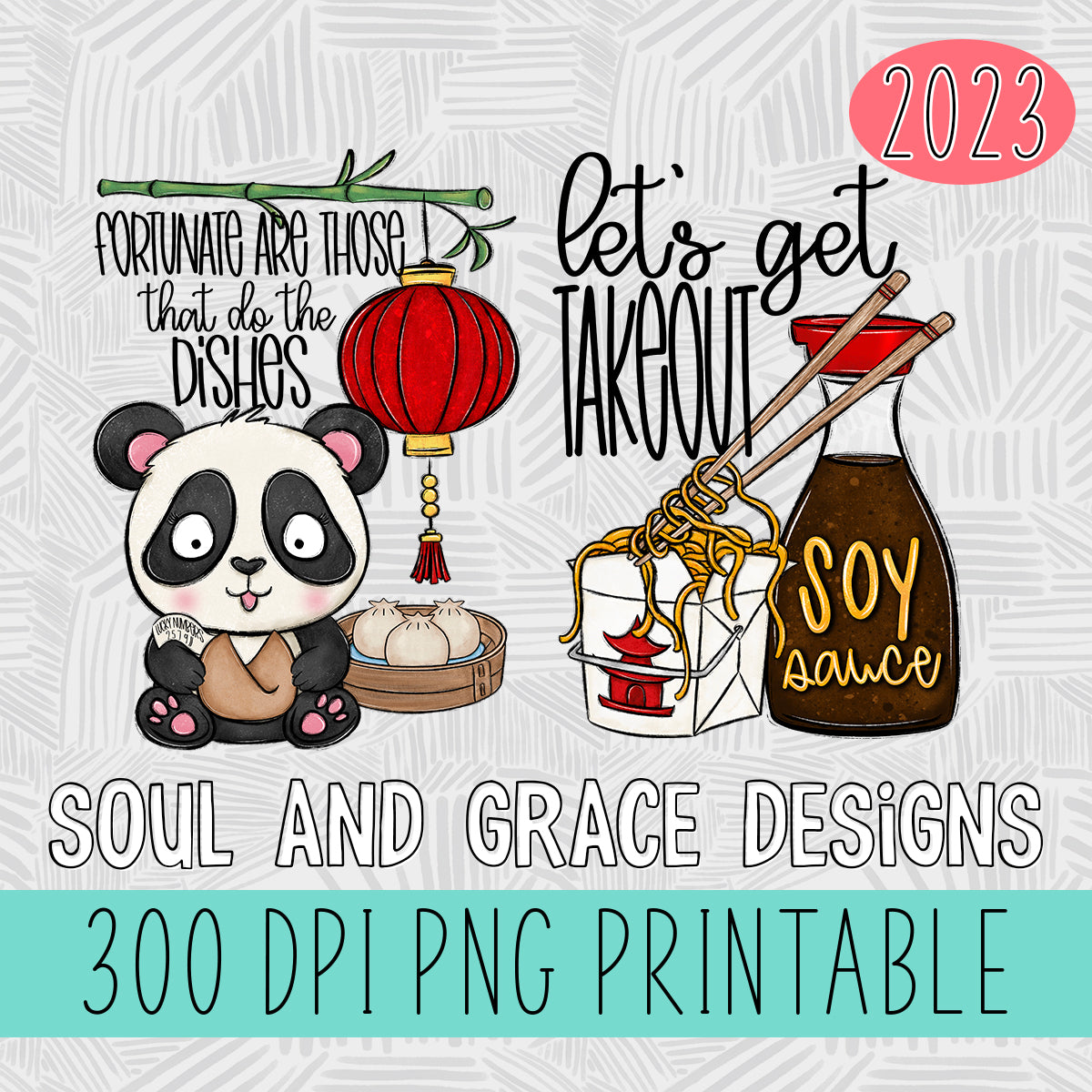 Take Out Tea Towel Set – Soul & Grace Designs