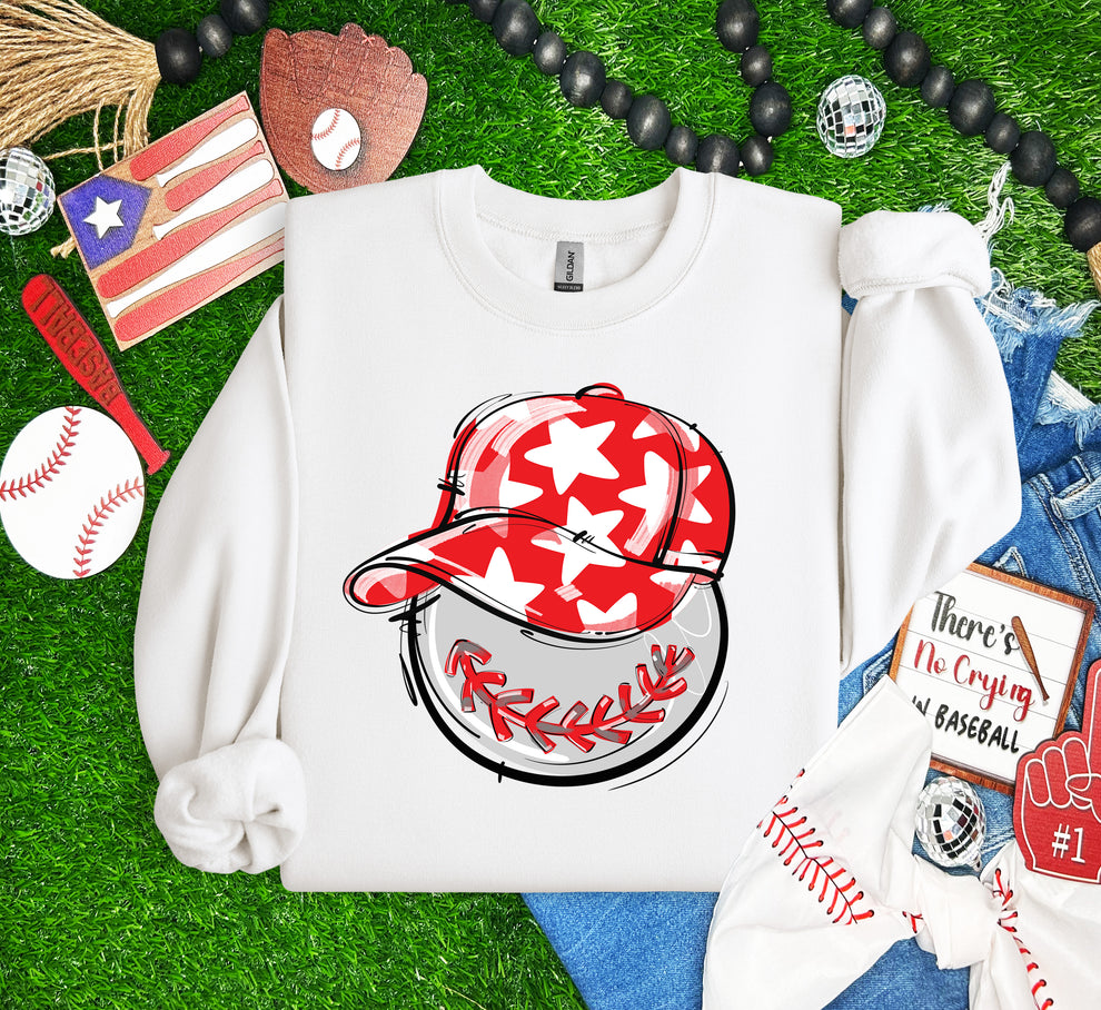 RED PLAY BALL HAPPY FACE – Soul & Grace Designs