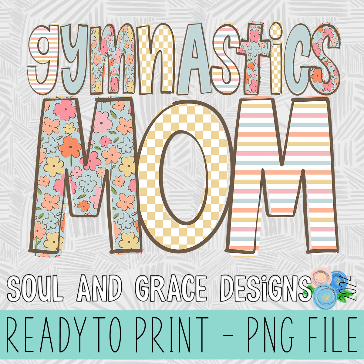 Doodle Loo Gymnastics Mom – Soul & Grace Designs