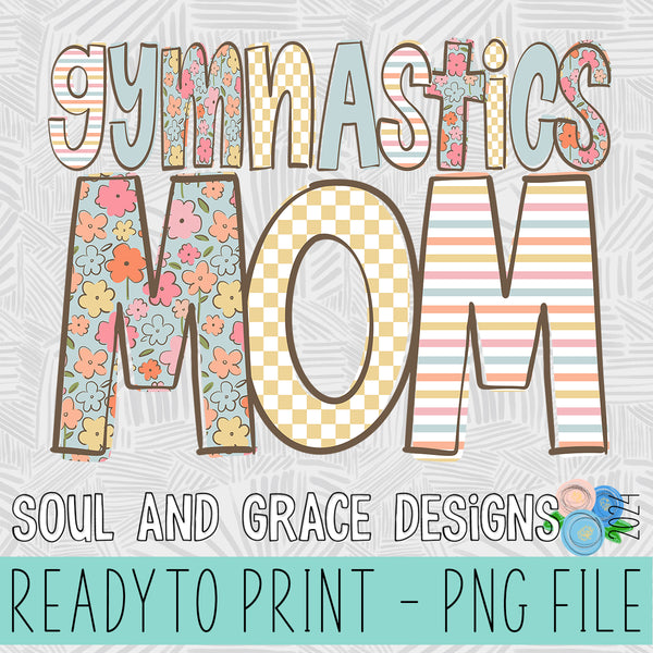 Doodle Loo Gymnastics Mom – Soul & Grace Designs