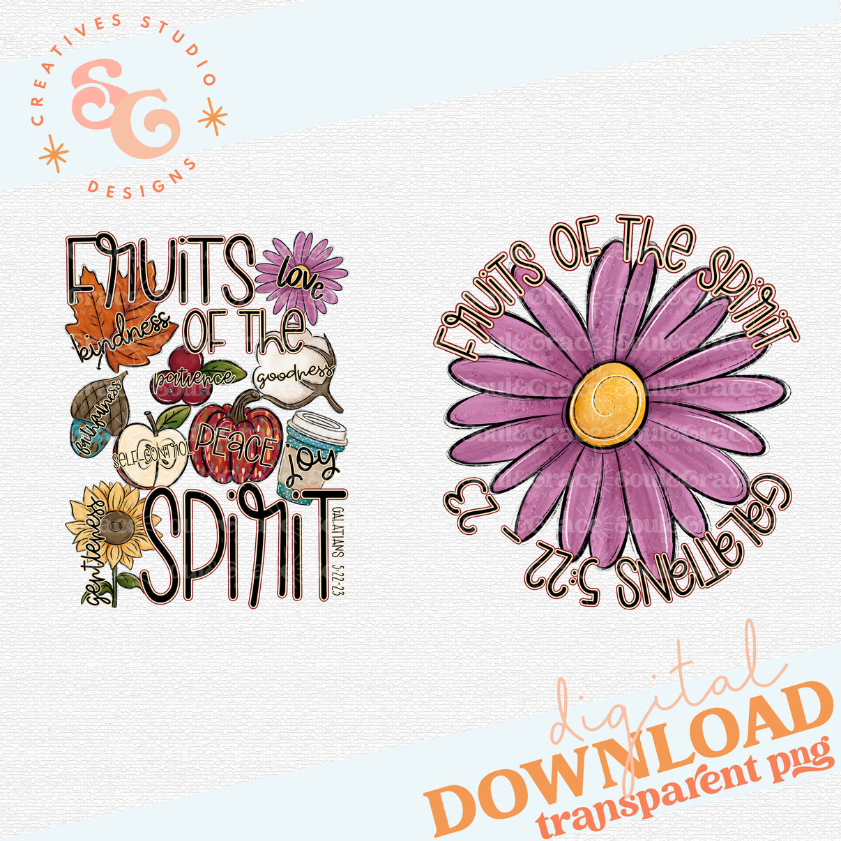 Fruits of the Spirit Fall Version – Soul & Grace Designs