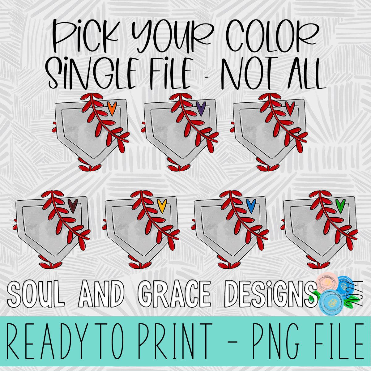 Home Plate Add a Name - Pick Your Color [all files NOT included] – Soul ...