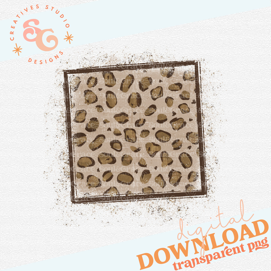 Leopard Splash Background – Soul & Grace Designs