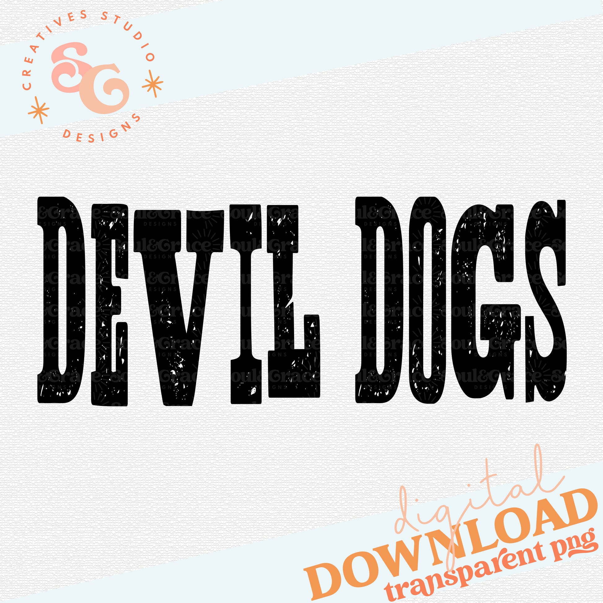 MIXED UP MASCOTS Devil Dogs – Soul & Grace Designs