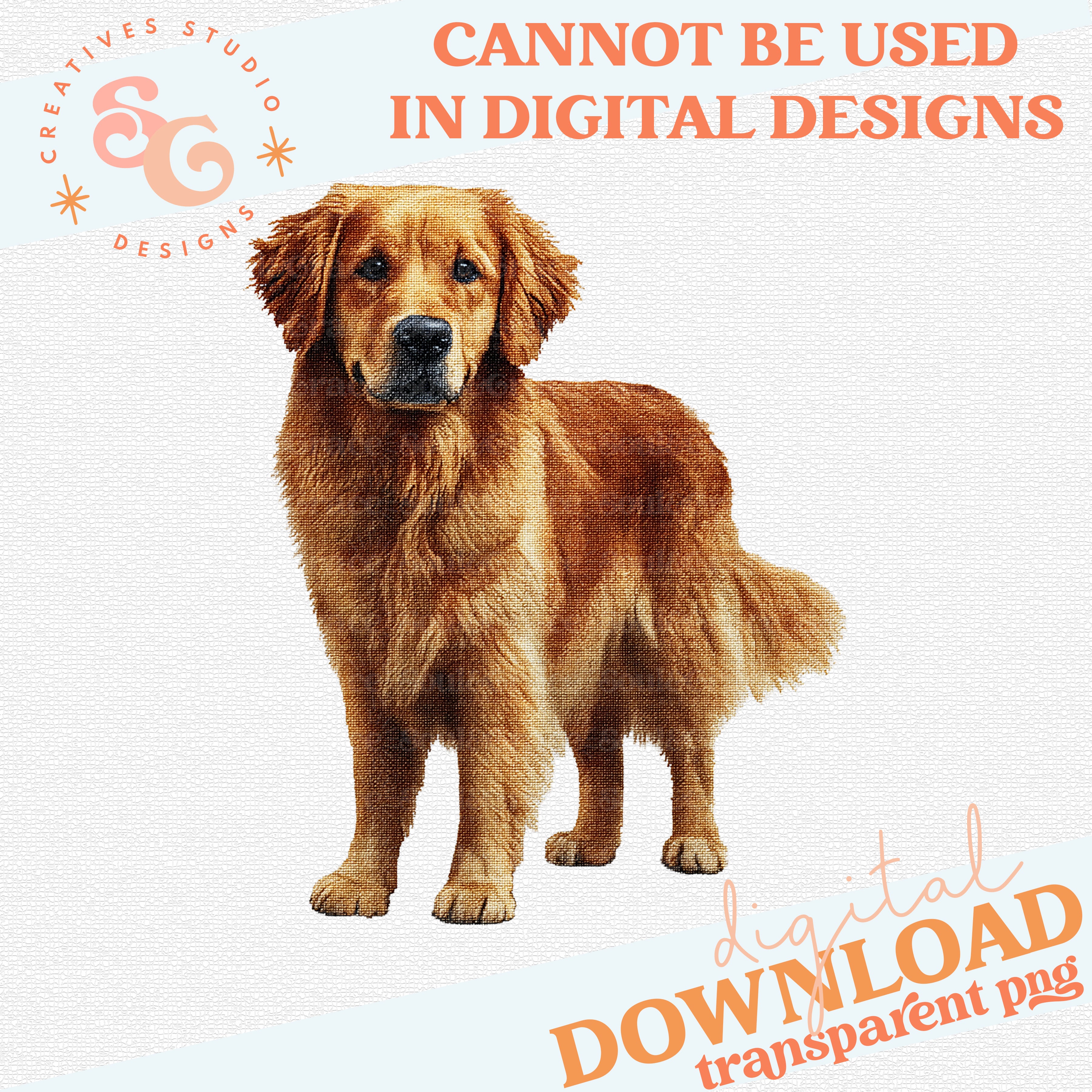 NEEDLEPOINT PETS GOLDEN RETRIEVER – Soul & Grace Designs