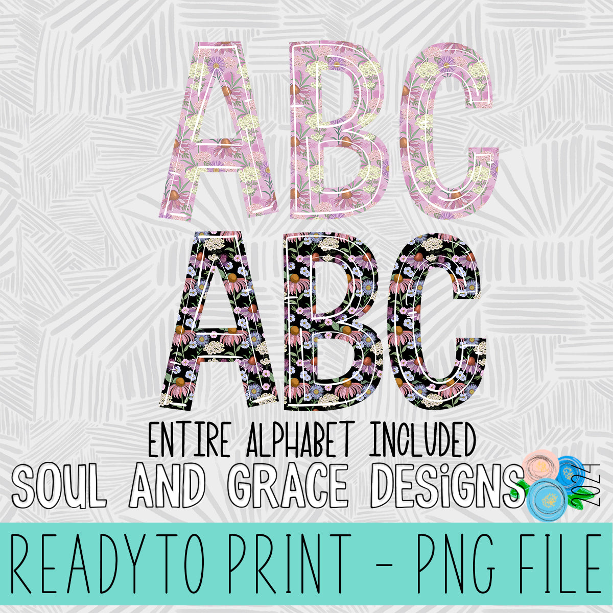 Alphabets & Monograms – Soul & Grace Designs