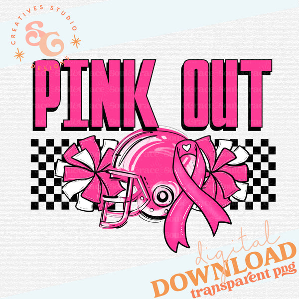 PINK OUT FOOTBALL – Soul & Grace Designs