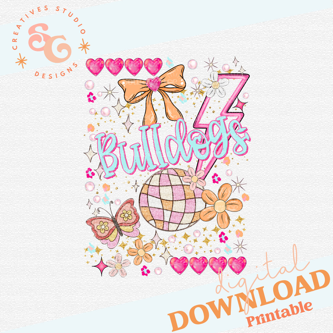 PREPPY MASCOTS BULLDOGS – Soul & Grace Designs