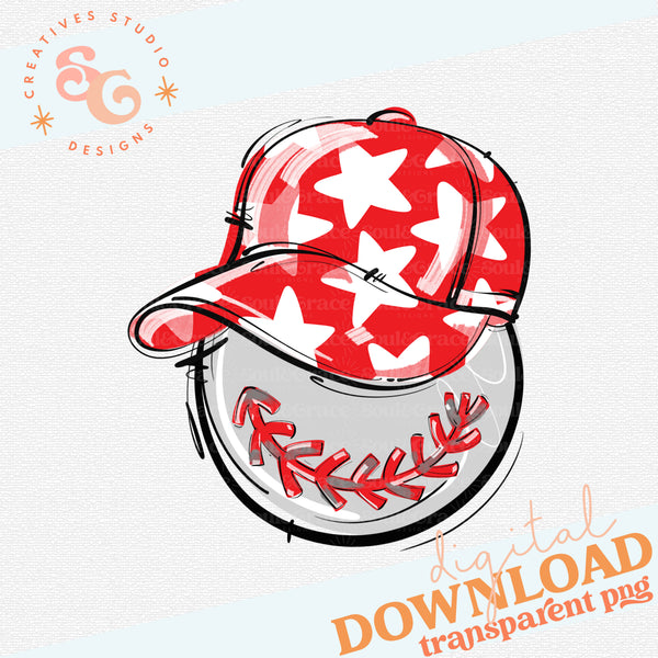RED PLAY BALL HAPPY FACE – Soul & Grace Designs