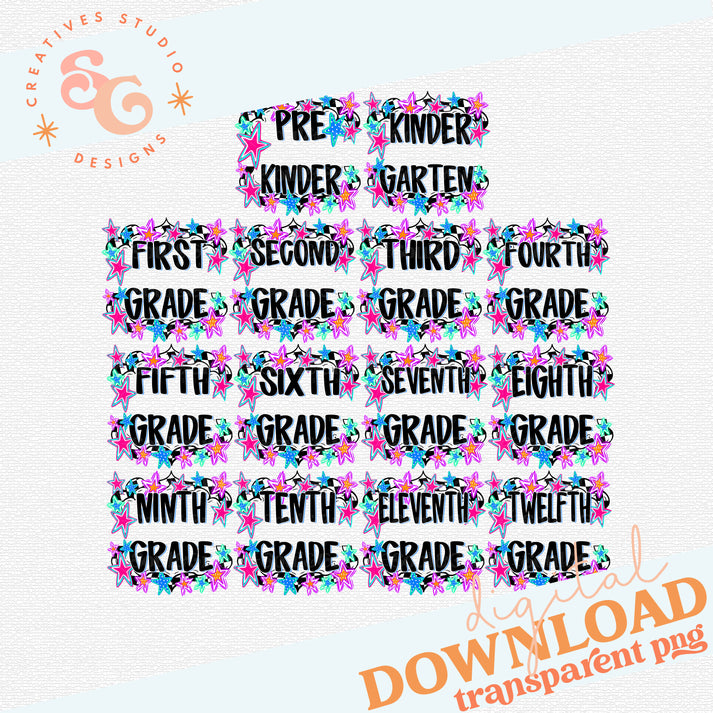 School Stars Grade Level Bundle – Soul & Grace Designs