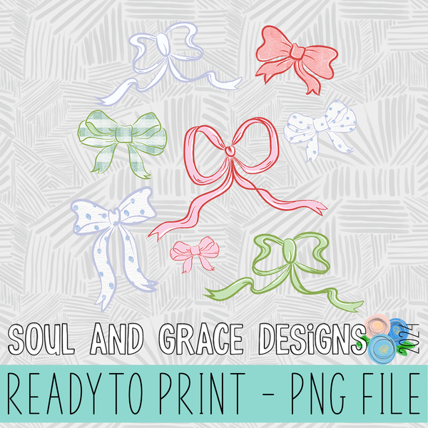 Scattered Bows – Soul & Grace Designs