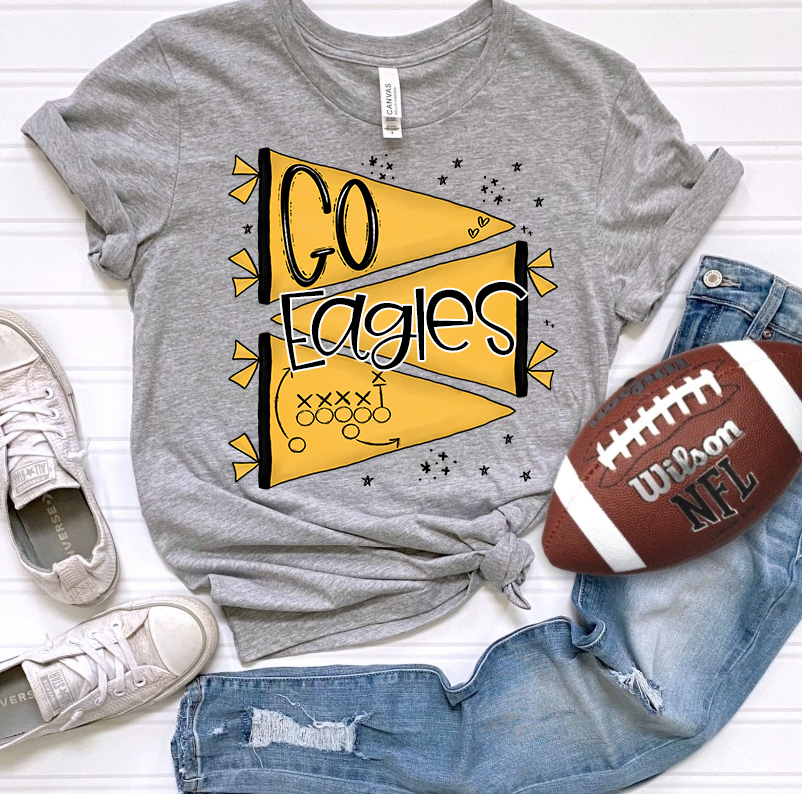 Pennant Go Team - BLANK - Choose Your Color – Soul & Grace Designs