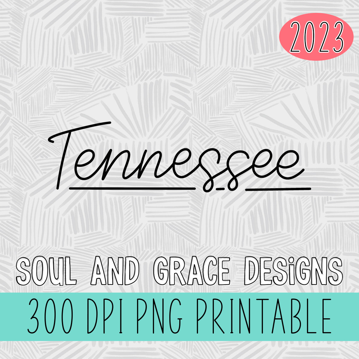 Hand Lettered Tennessee – Soul & Grace Designs
