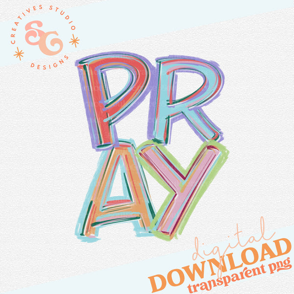 TILTED WORDS PRAY – Soul & Grace Designs