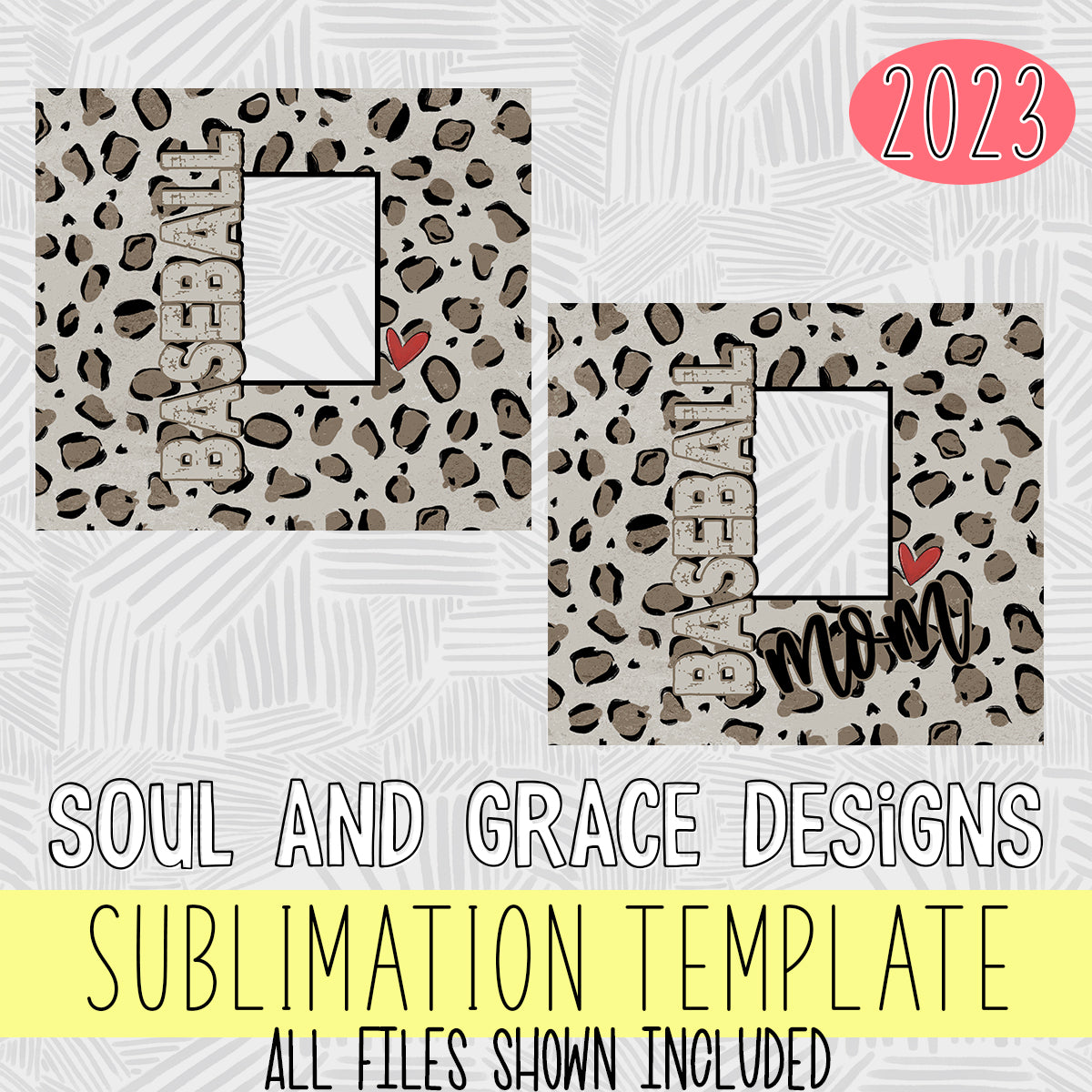 Baseball Mom Photo Frame Tumbler Wrap [20 oz] – Soul & Grace Designs