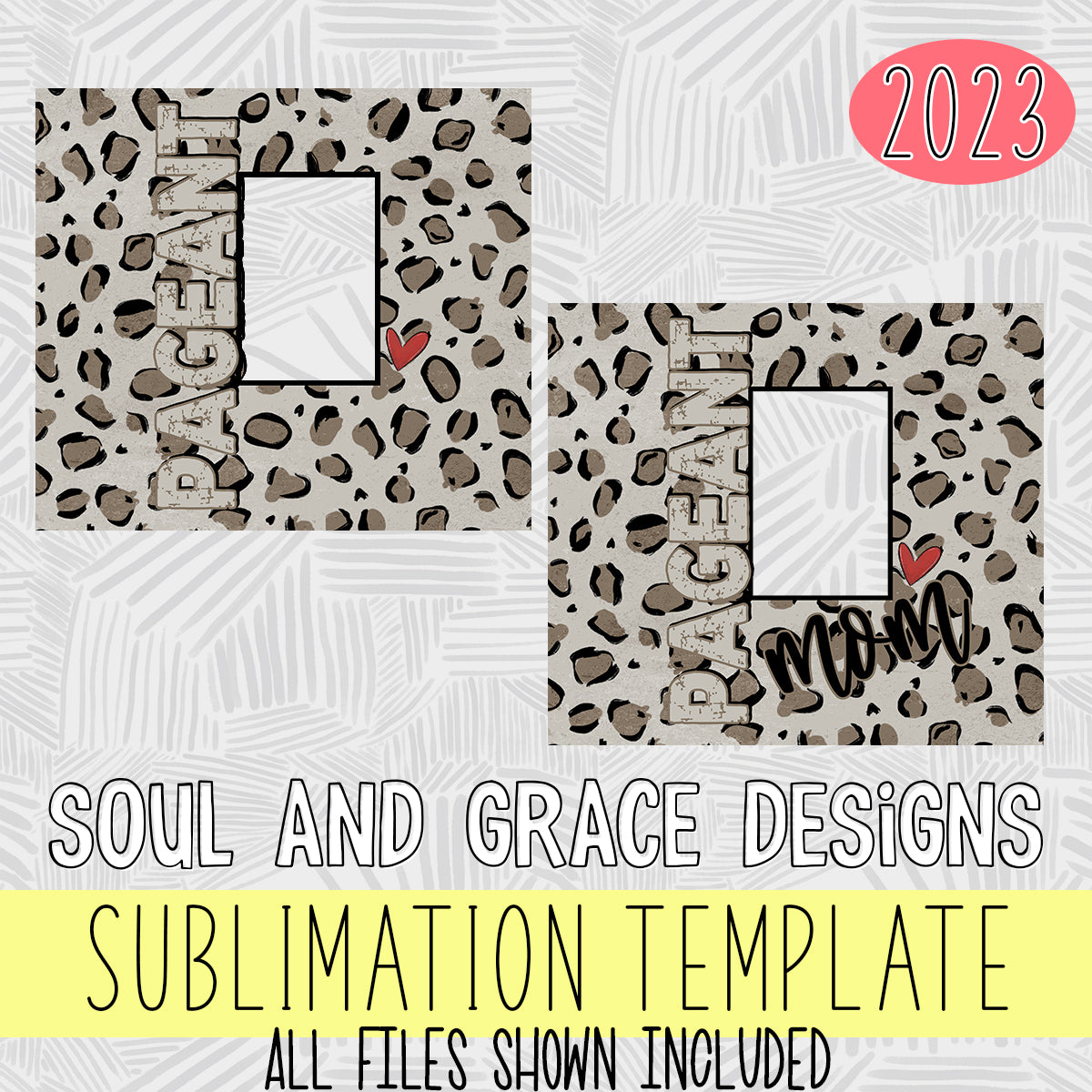 Pageant Mom Photo Frame Tumbler Wrap [20 oz] – Soul & Grace Designs